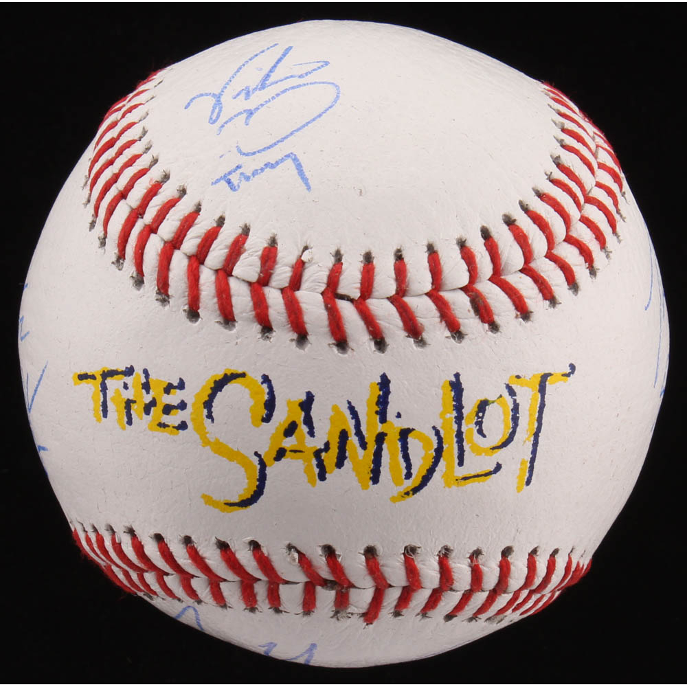 "The Sandlot" Logo Baseball Cast-Signed By (6) with Tom Guiry, Chauncey ...