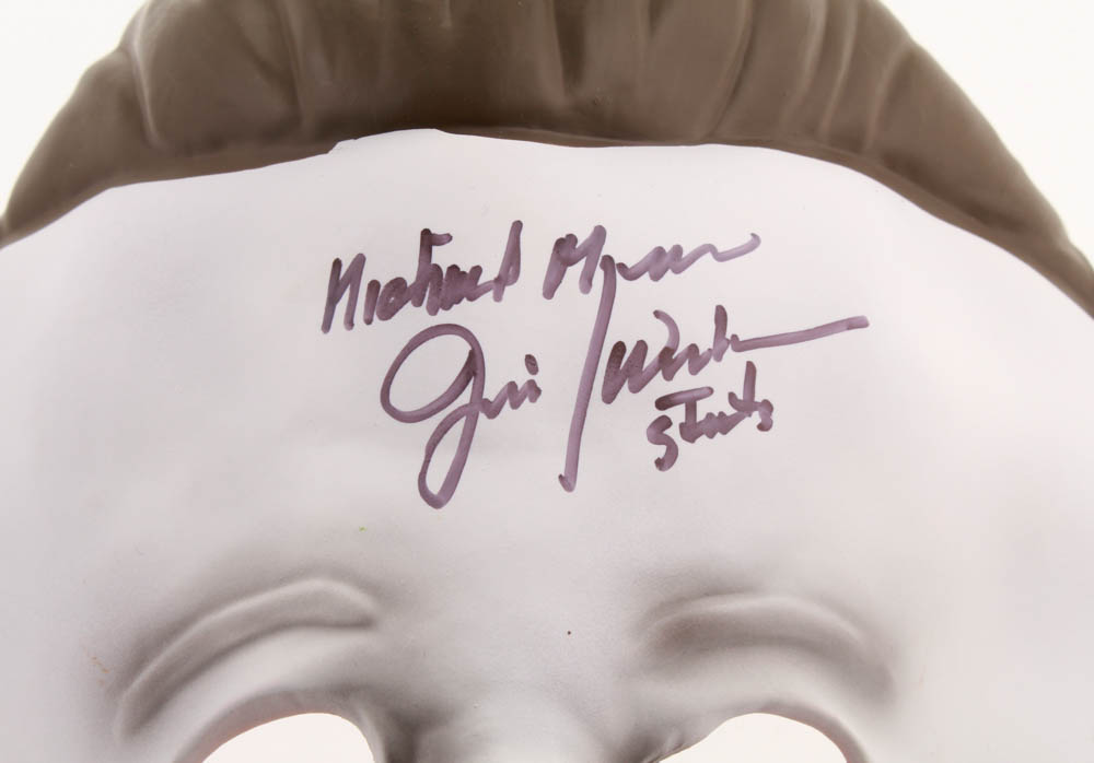 Jim Winburn Signed "Halloween" Michael Myers Mask Inscribed "Michael ...