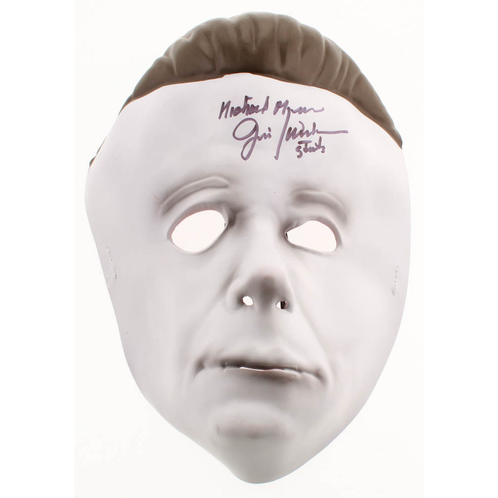Jim Winburn Signed "Halloween" Michael Myers Mask Inscribed "Michael ...