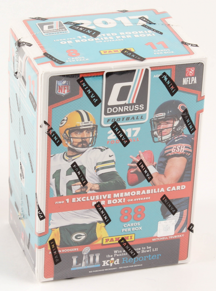 2017 Panini Donruss Football Blaster Box of (11) Packs | Pristine Auction