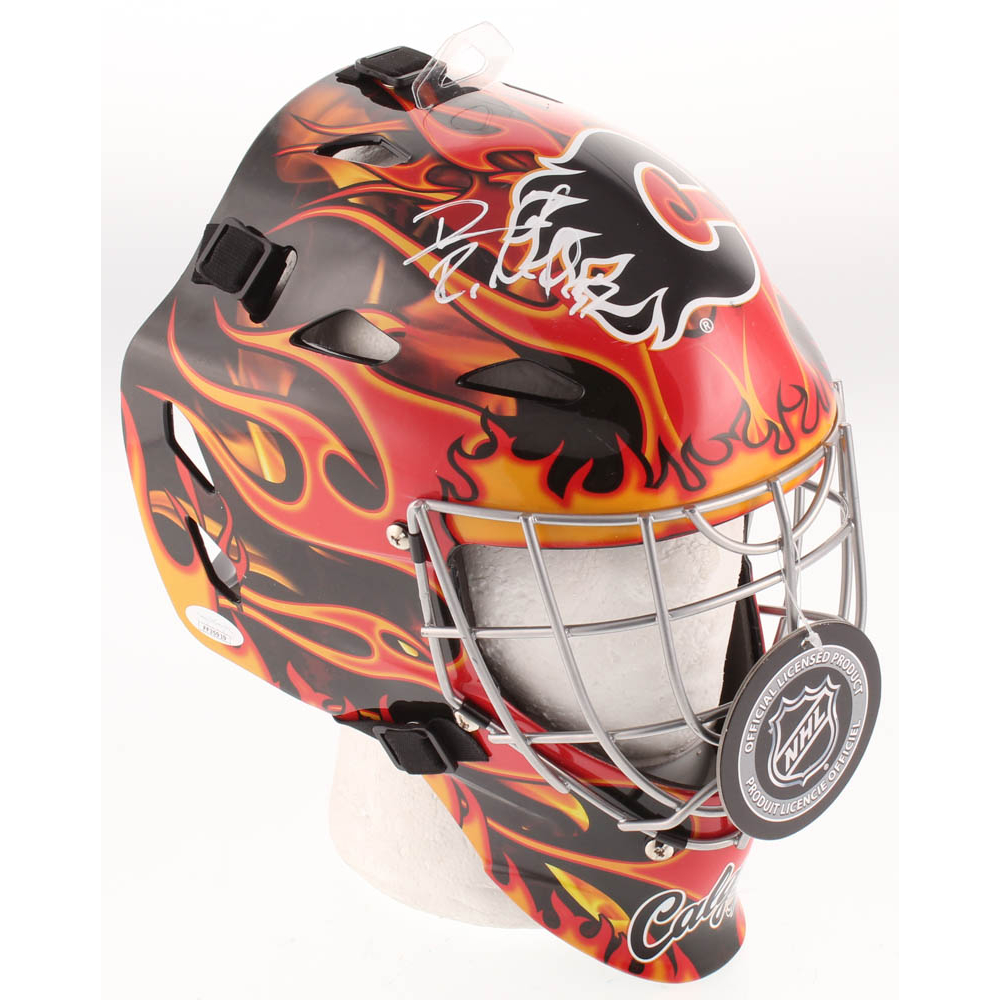 David Rittich Signed Calgary Flames Full Size Goalie Mask (JSA COA ...