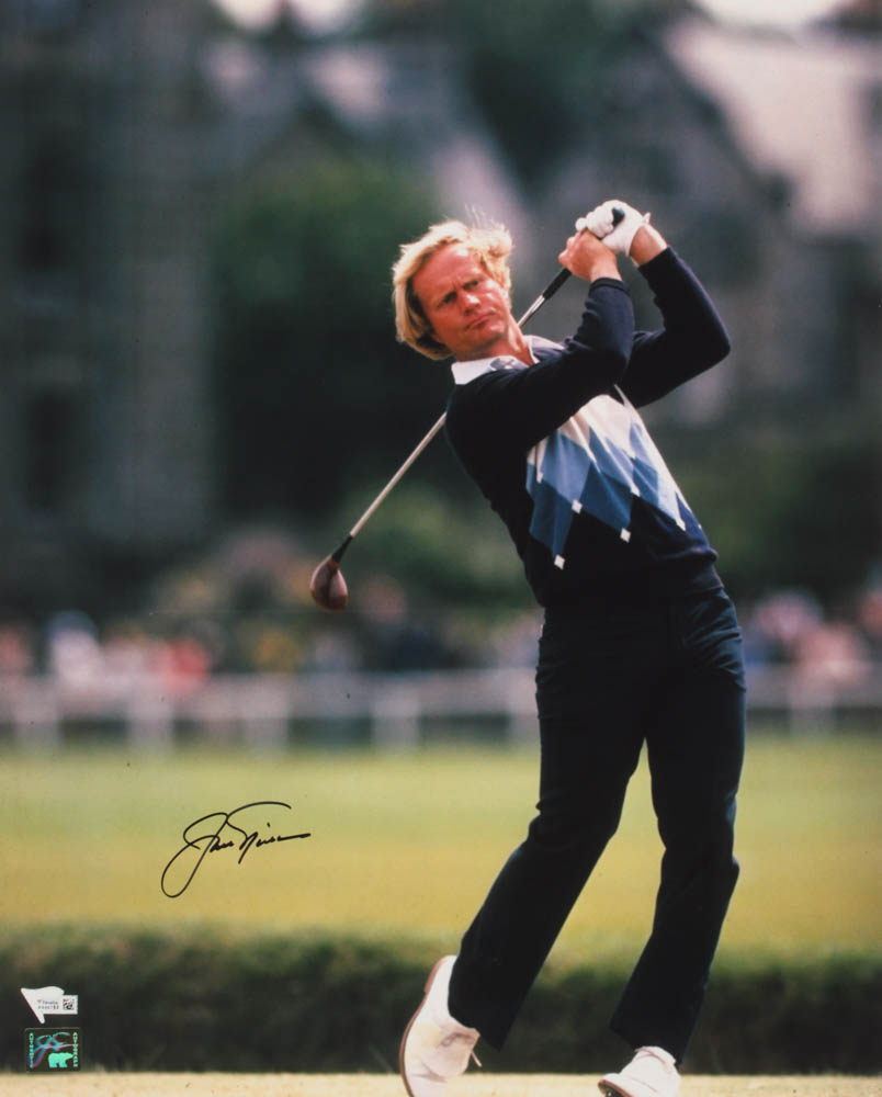 Jack Nicklaus Signed 16x20 Photo (Fanatics Hologram & Nicklaus Hologram ...