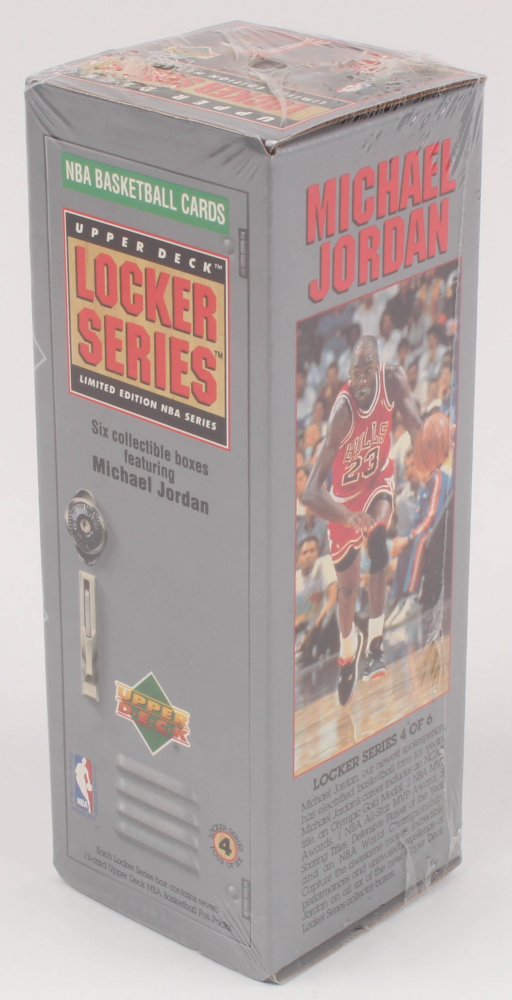 1991 Upper Deck NBA Michael Jordan Locker Series 4 Box with (7) Packs ...