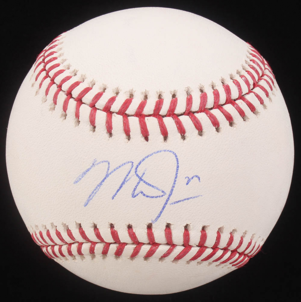 Mike Trout Signed OML Baseball (PSA COA) | Pristine Auction