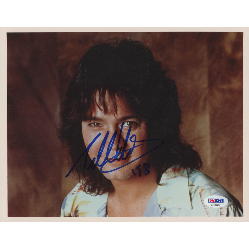 Eddie Van Halen Signed 8x10 Photo Inscribed "1993" (PSA COA) | Pristine ...