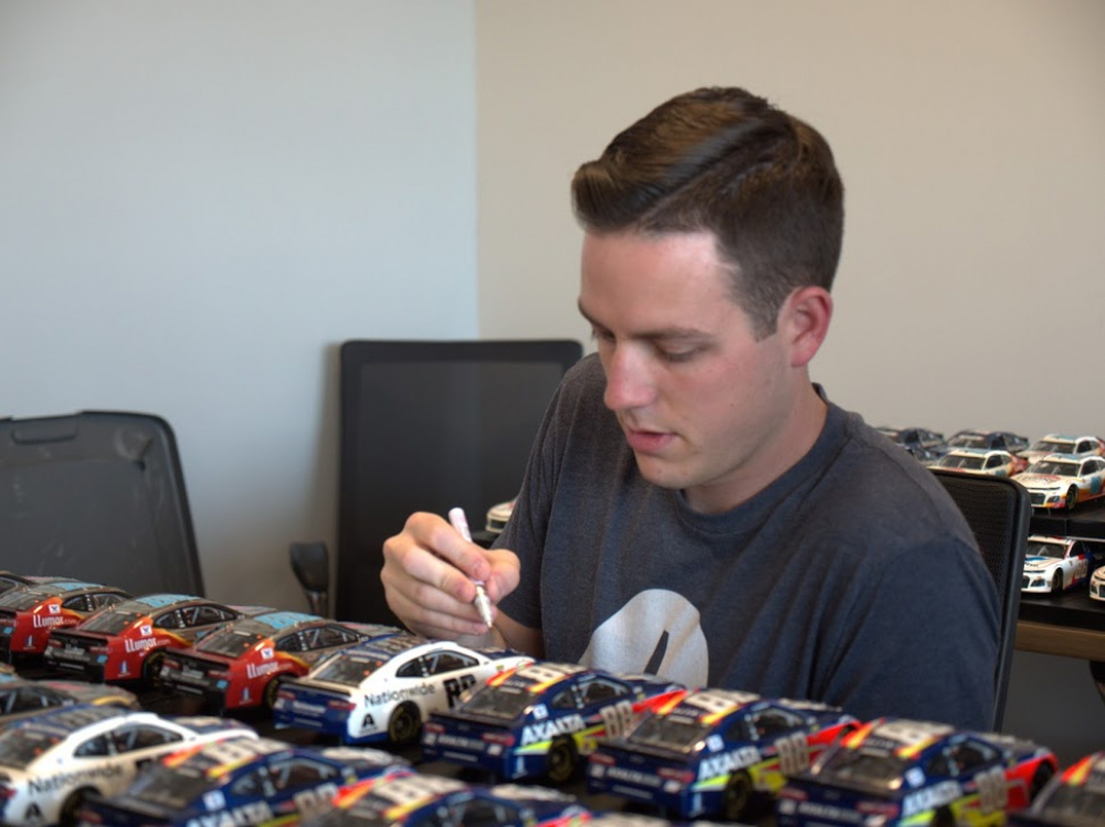 Alex Bowman Signed NASCAR #88 Llumar Window Film 2019 Camaro - Color ...