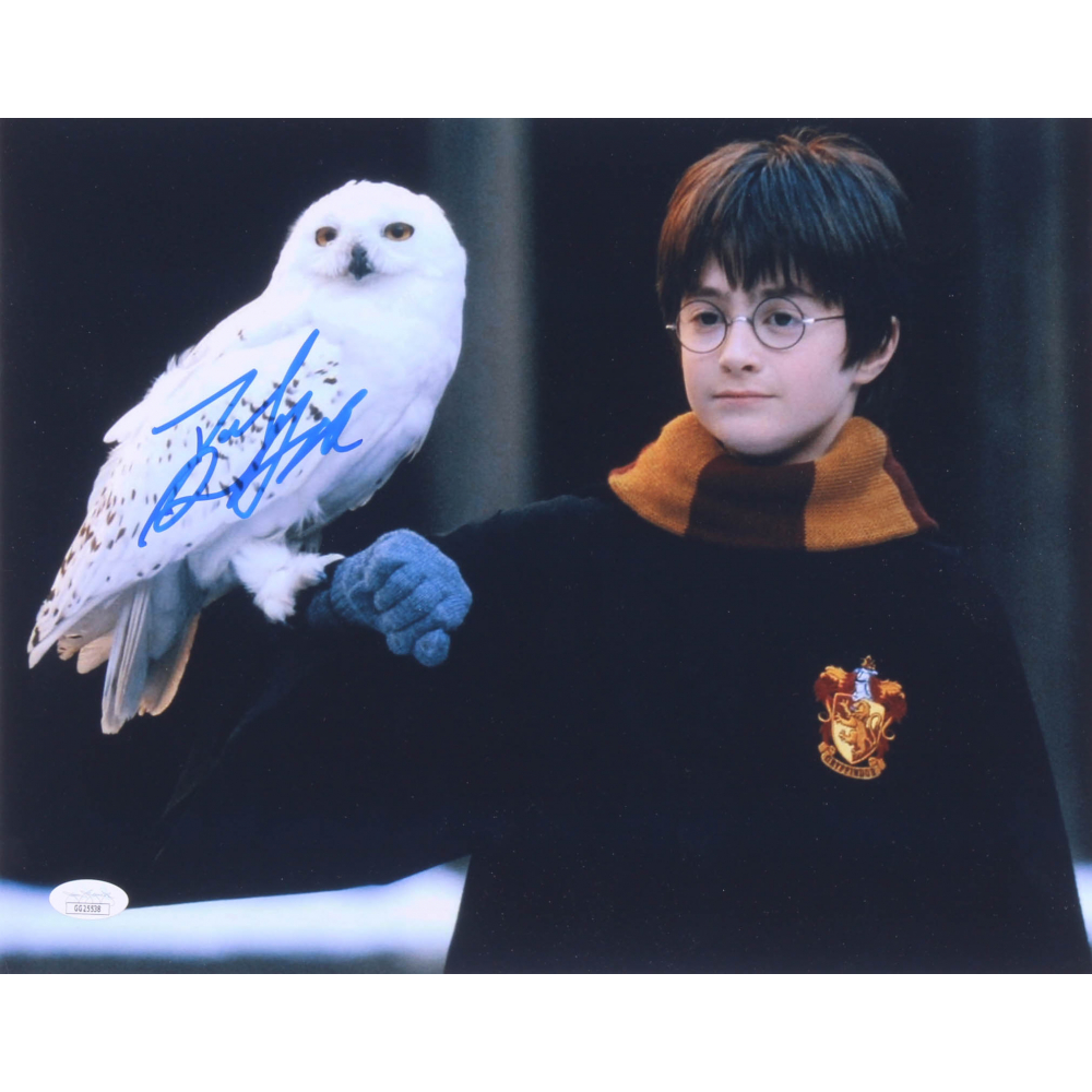Daniel Radcliffe Signed "Harry Potter and the Sorcerer's Stone" 11x14 ...