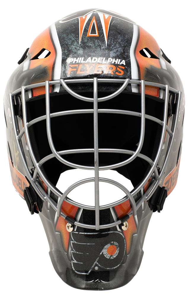 Carter Hart Signed Flyers Full-Size Goalie Mask (JSA COA) | Pristine ...