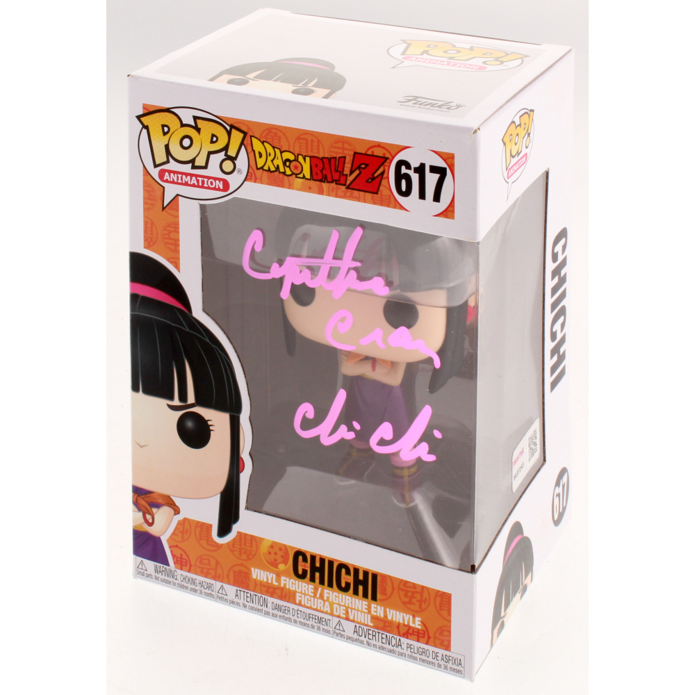 Cynthia Jane Cranz Signed "Dragon Ball Z" ChiChi #617 Funko Pop! Vinyl ...