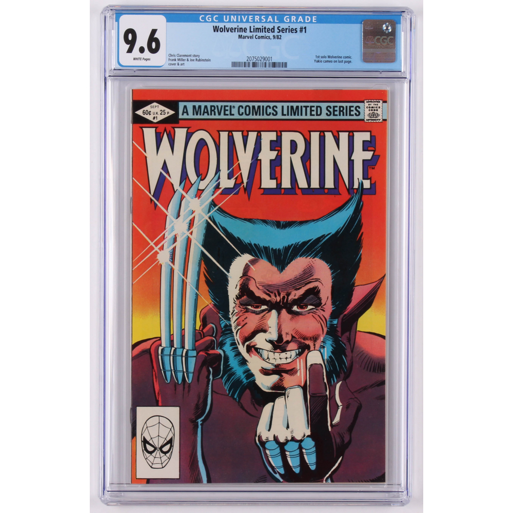 1982 "Wolverine" Issue #1 Marvel Comic Book (CGC 9.6) | Pristine Auction