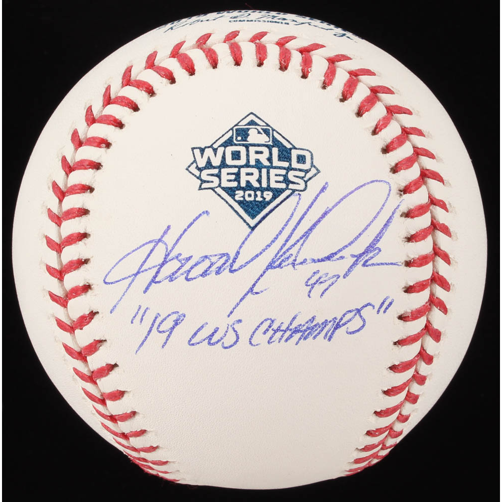 Howie Kendrick Signed 2019 World Series Baseball Inscribed “19 WS ...