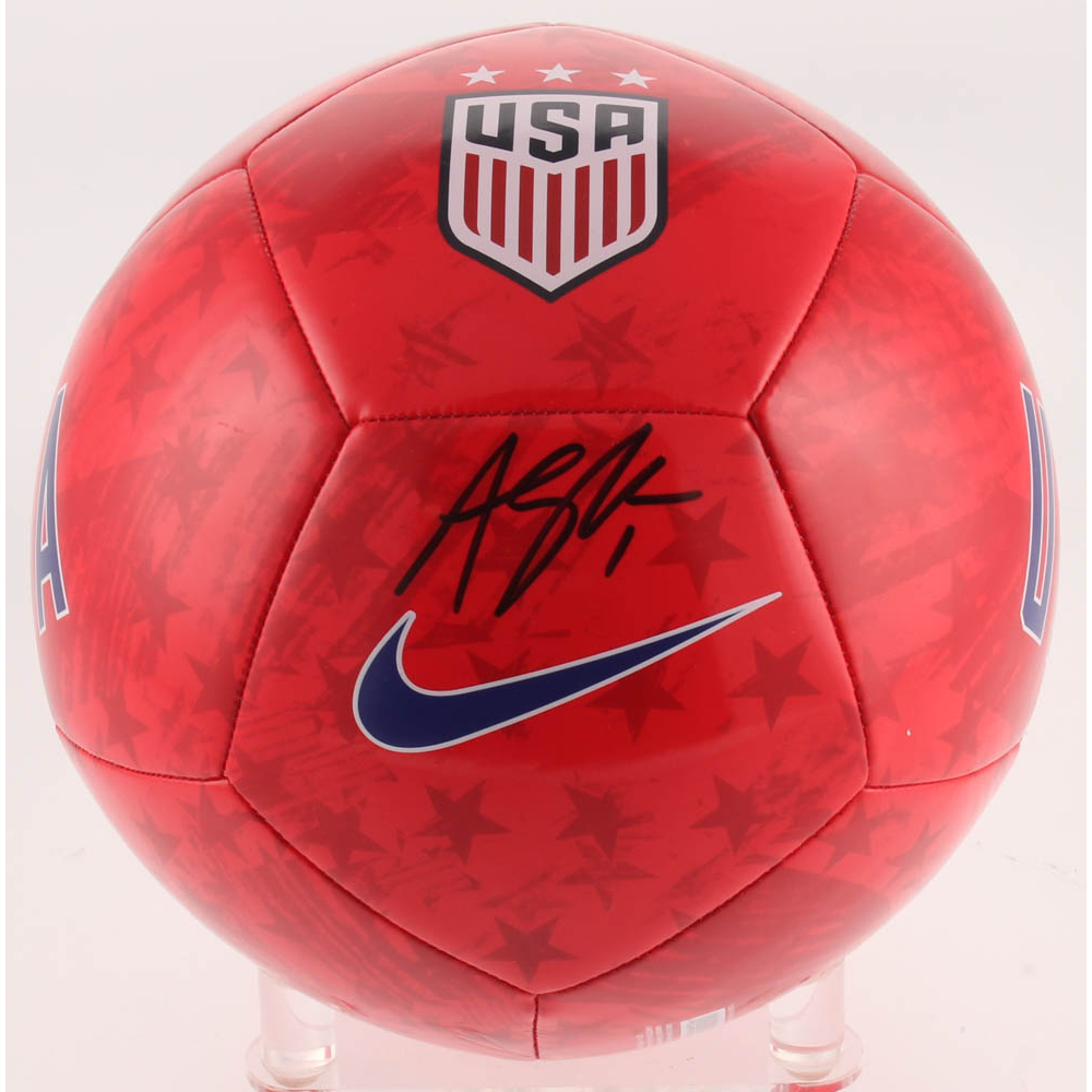 Alyssa Naeher Signed Team USA Logo Nike Soccer Ball (JSA COA ...