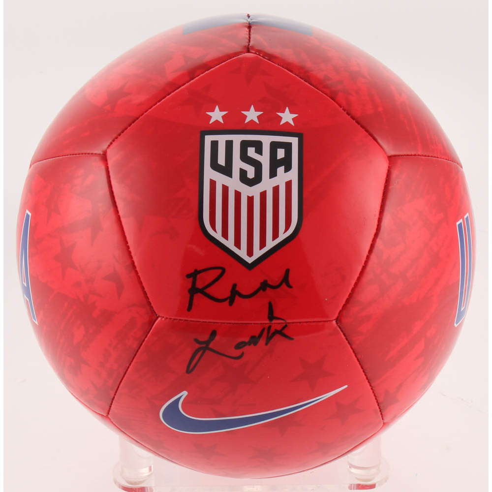 Rose Lavelle Signed Team USA Logo Nike Soccer Ball (JSA COA) | Pristine ...