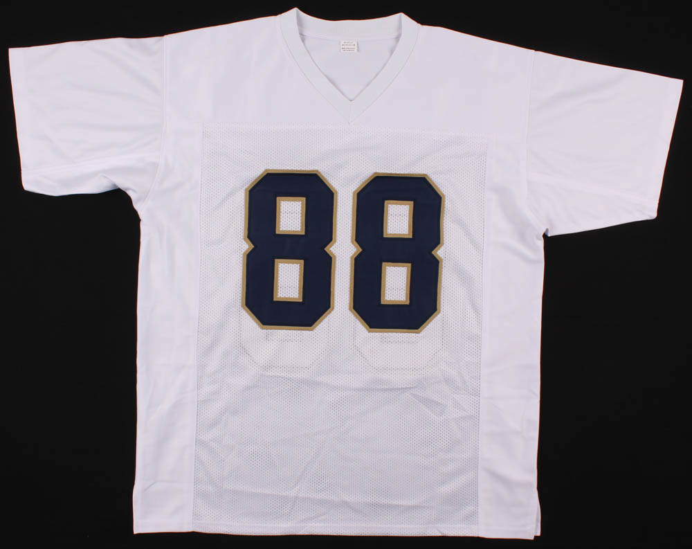 Jersey Signed by (5) With Ricky Watters, Mike Stonebreaker, Tony Rice ...