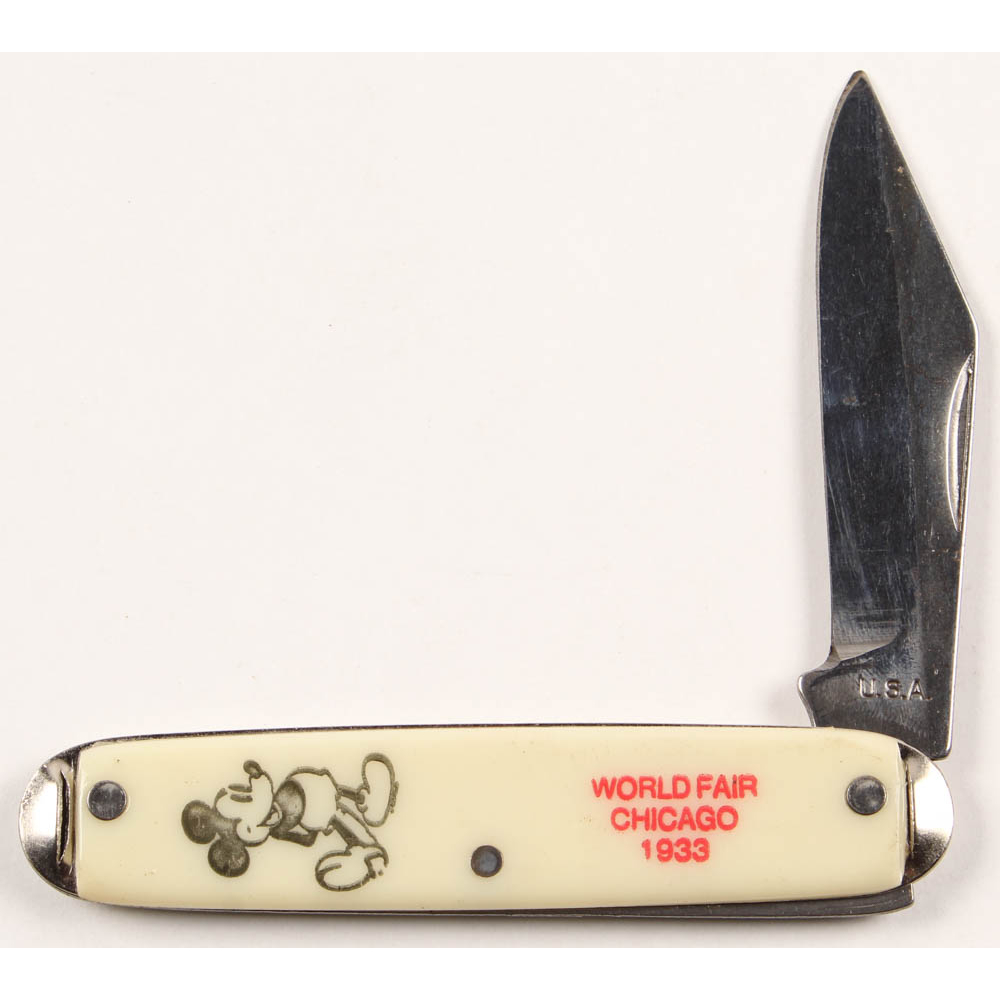 Vintage Mickey Mouse Pocket Knife | Pristine Auction