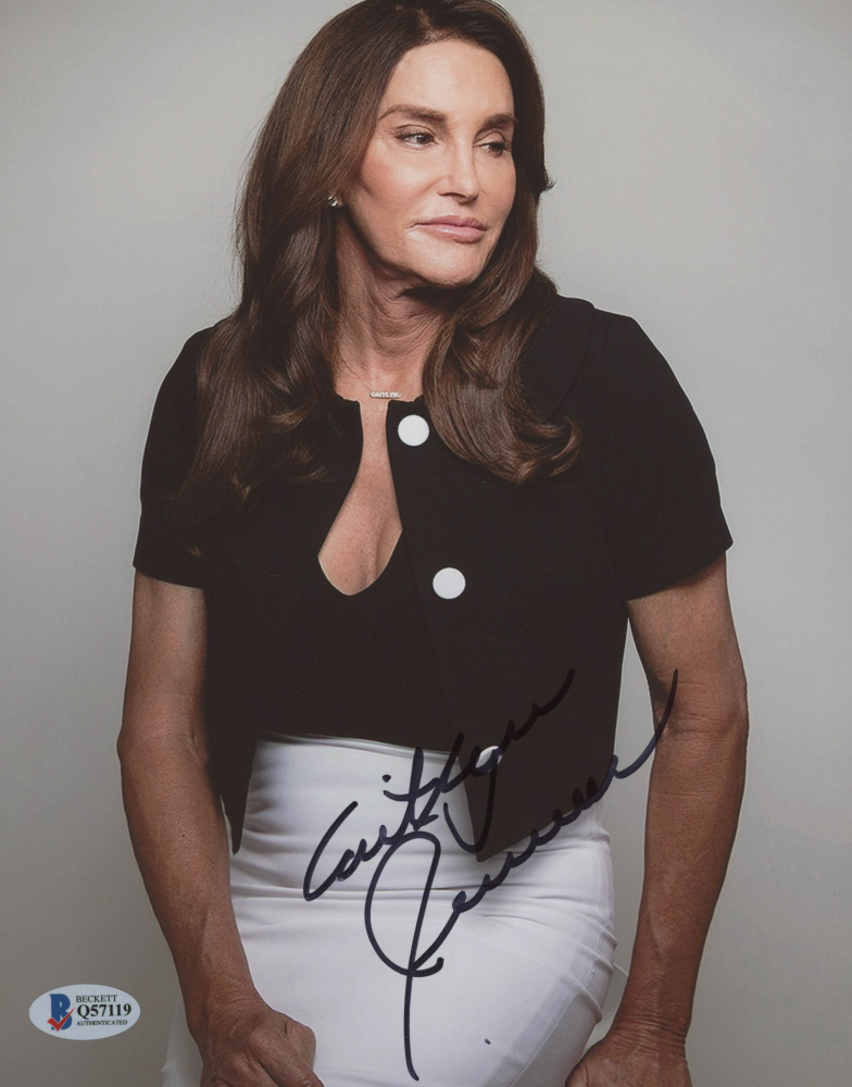 Caitlyn Jenner Signed 8x10 Photo (Beckett COA) | Pristine Auction