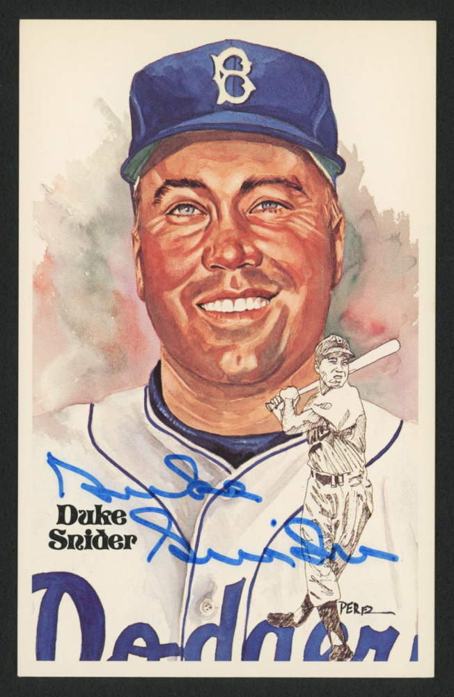 TTC Baseball Hall of Famer Autographed Perez-Steele “Galleries ...