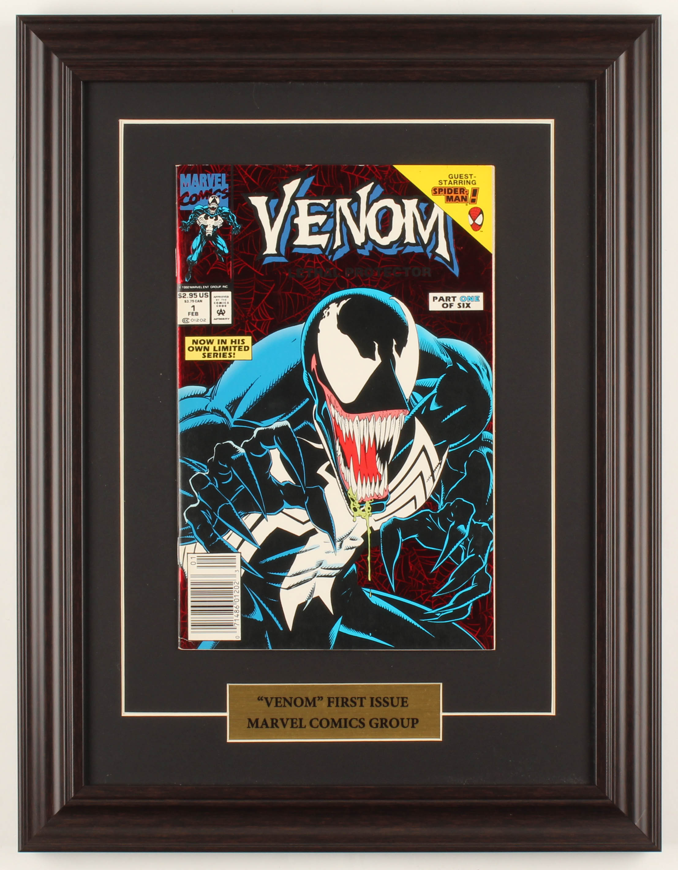 "Venom" Issue #1 Marvel 13.5x17.5 Custom Framed Comic Display ...