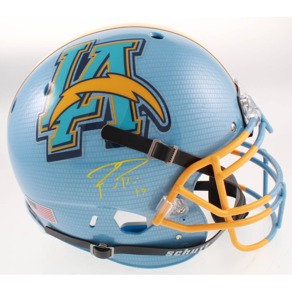 Philip Rivers Signed Chargers Full-Size Authentic On-Field Hydro Dipped ...