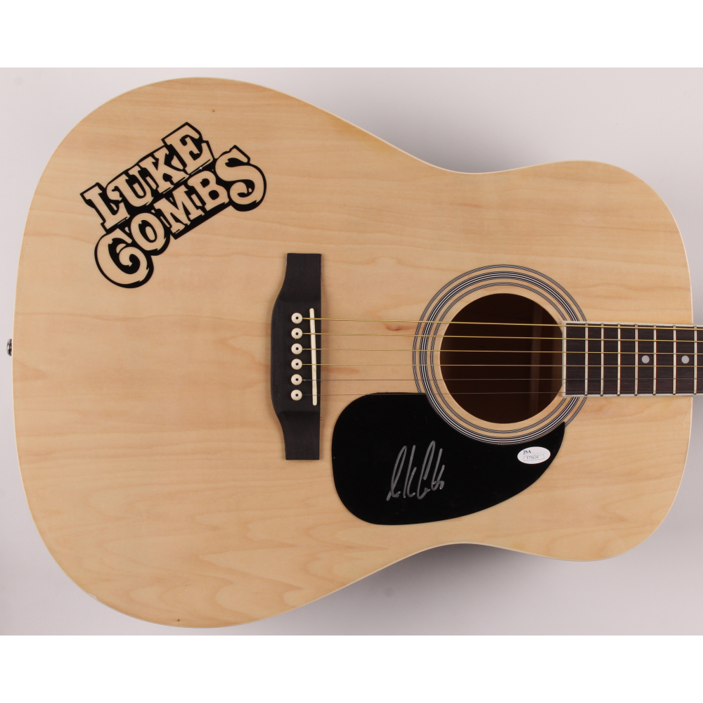 Luke Combs Signed 43" Acoustic Guitar (JSA COA) | Pristine Auction