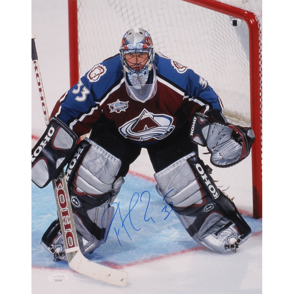 Patrick Roy Signed Avalanche 11x14 Photo (JSA COA) | Pristine Auction