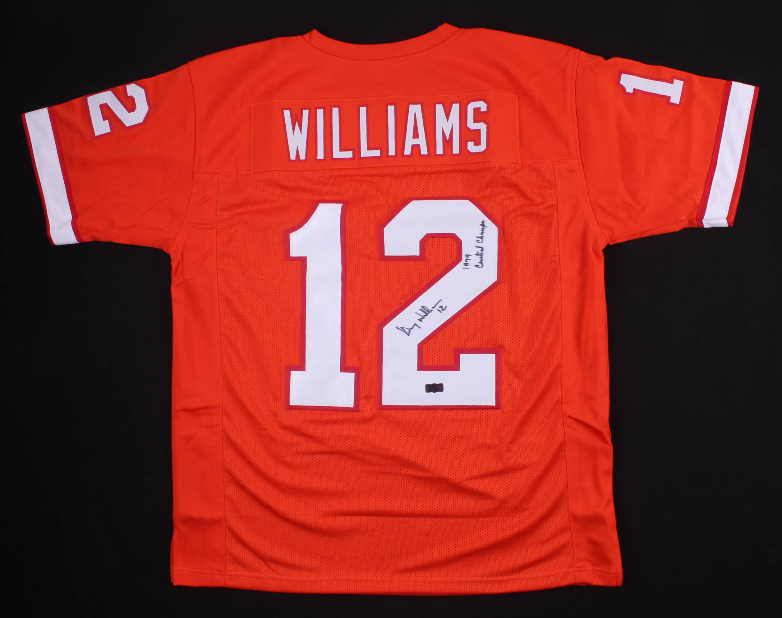 Doug Williams Signed Jersey Inscribed "1979 Central Champs" (Radtke COA ...