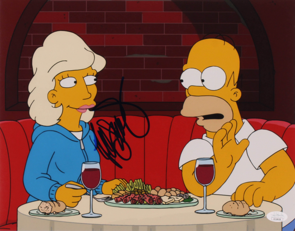 Allison Janney Signed "The Simpsons" 11x14 Photo (JSA COA) | Pristine ...