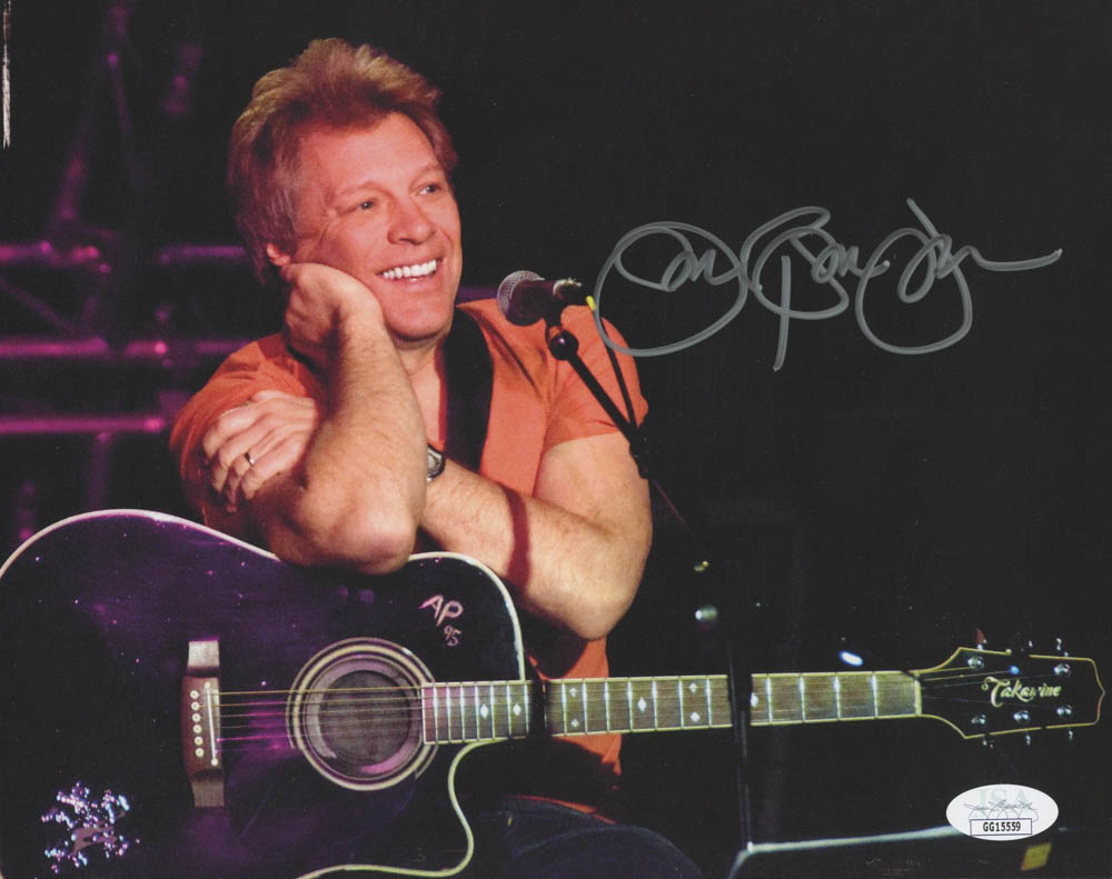 Jon Bon Jovi Signed 8x10 Photo (JSA COA) | Pristine Auction