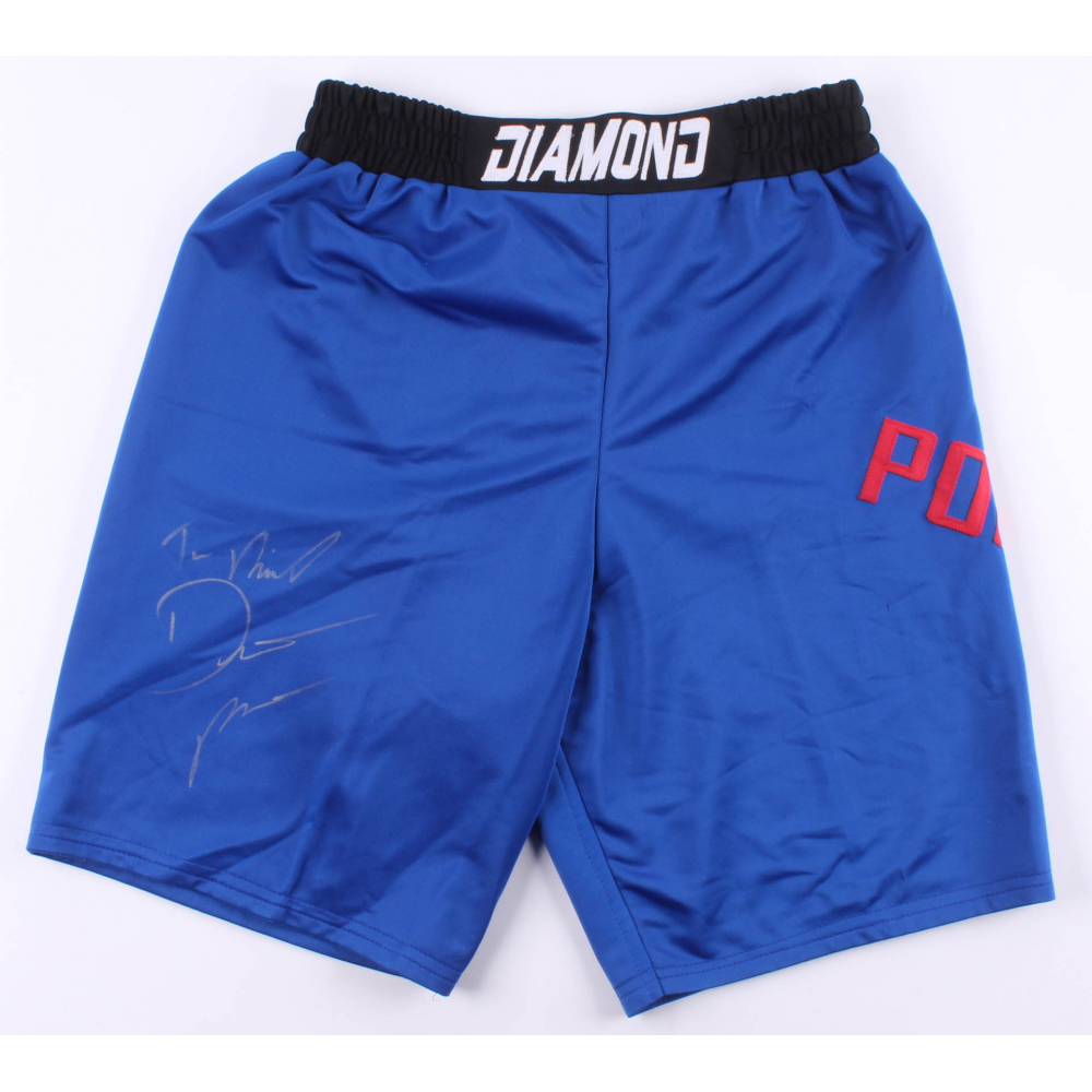 Dustin Poirier Signed UFC Trunks Inscribed "The Diamond" (PSA Hologram ...