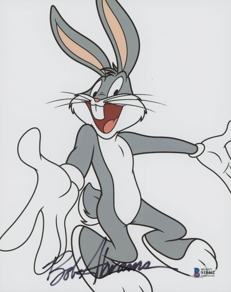 Bob Abrams Signed "Looney Tunes" 8x10 Photo (Beckett COA) | Pristine ...