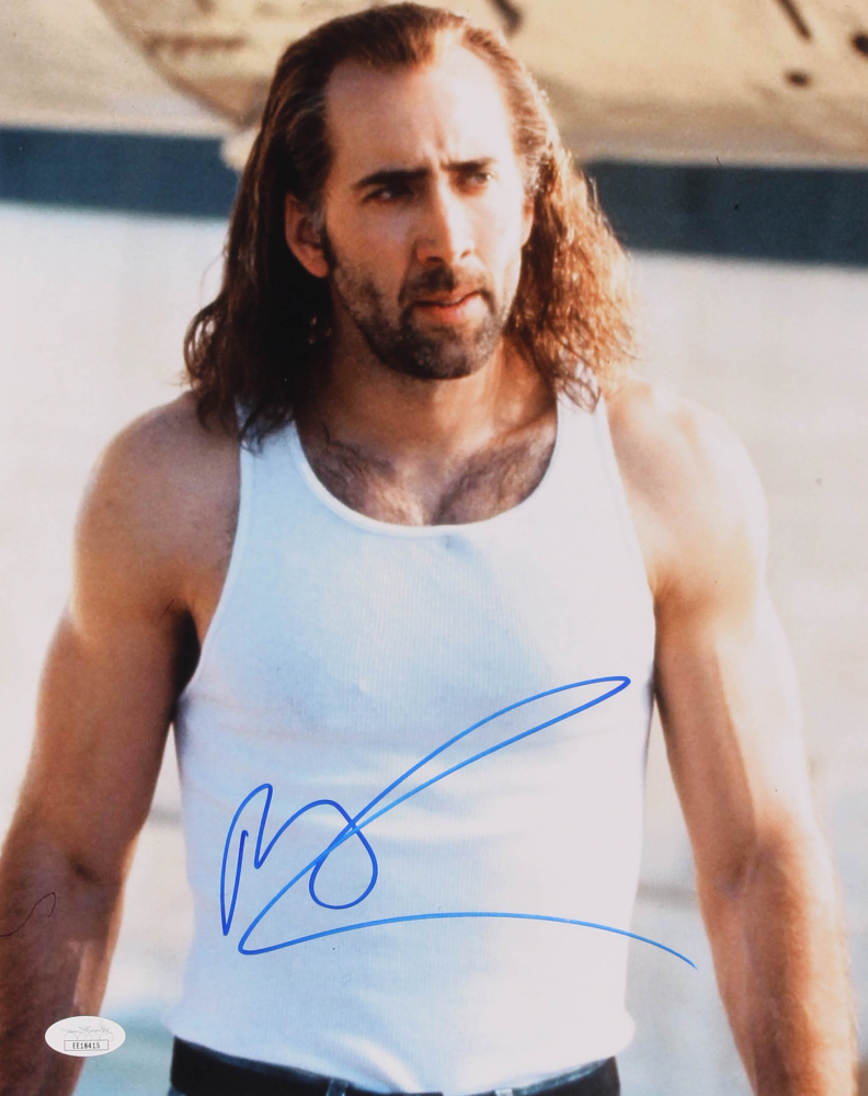 Nicolas Cage Signed "Con Air" 11x14 Photo (JSA COA) | Pristine Auction