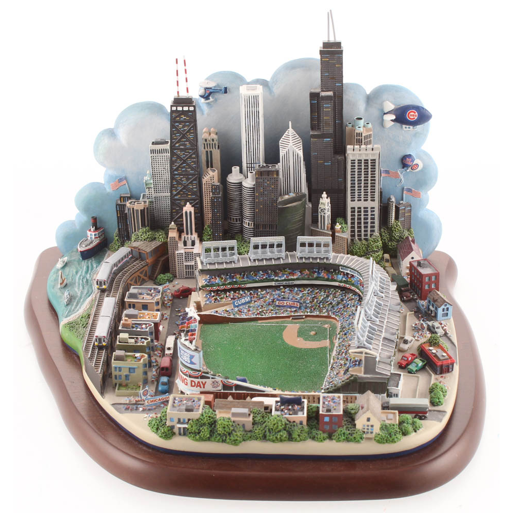 Danbury Mint - "Opening Day at Wrigley Field" Model Figure | Pristine ...