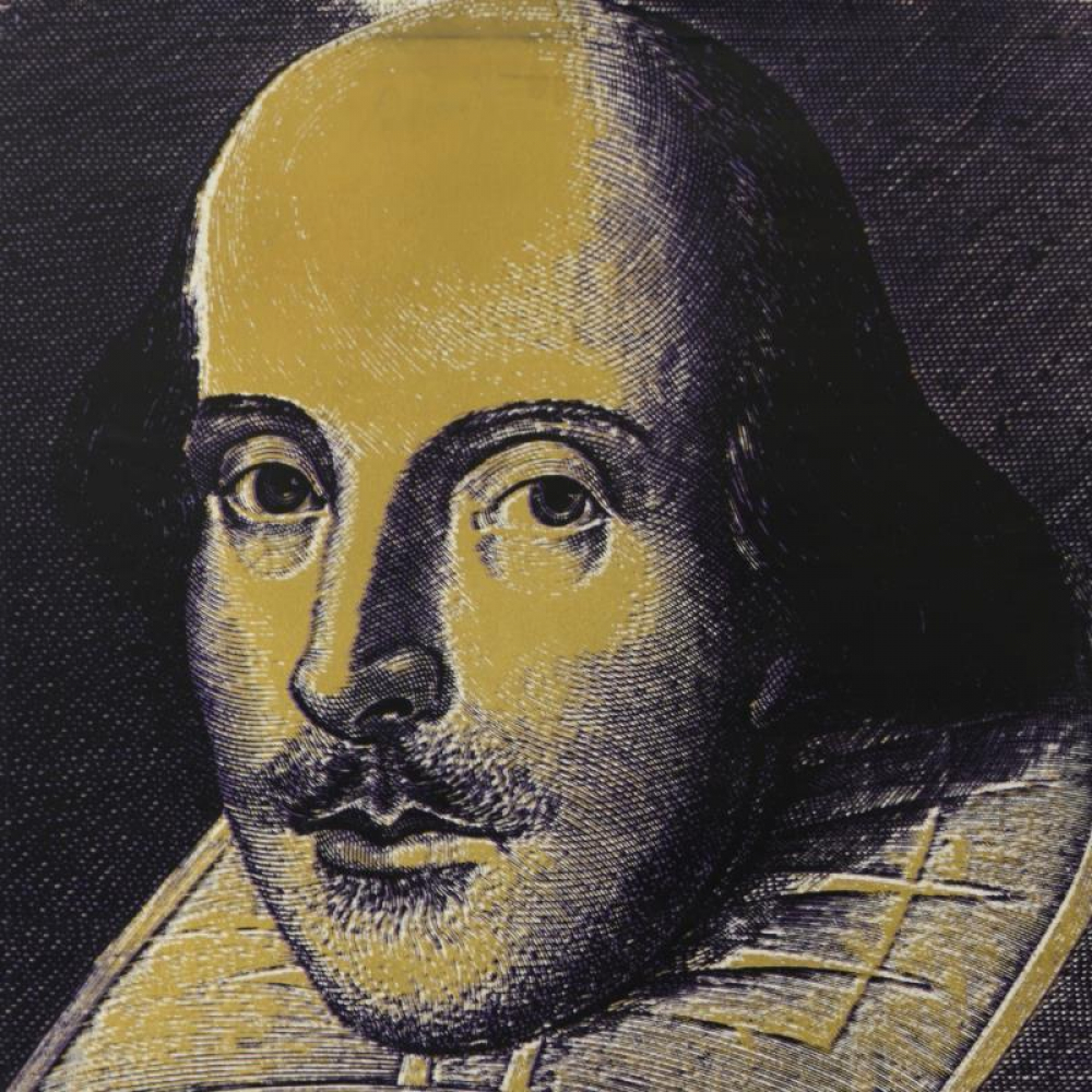 Steve Kaufman Signed "Shakespeare" Limited Edition 36x47 Hand-Painted ...