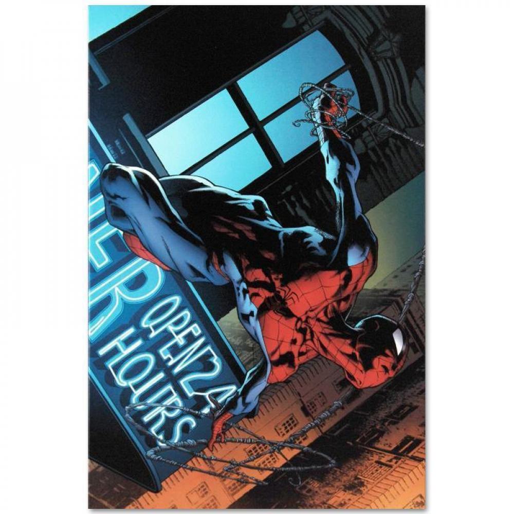 Marvel Comics "The Amazing Spider-Man #592" LE 18x27 Giclee on Canvas ...