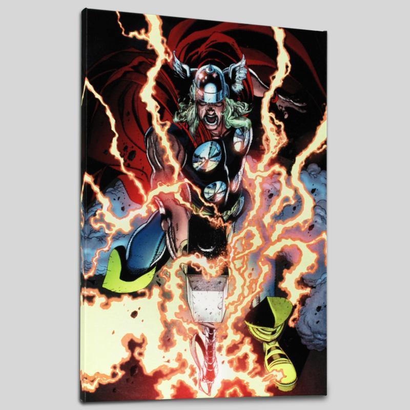 Marvel Comics "Thor First Thunder #1" LE 18x27 Giclee on Canvas by Tan ...