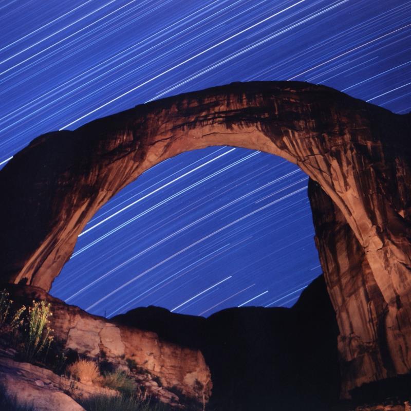 Robert Sheer Signed "Rainbow Bridge" LE 24x20 Single Exposure ...