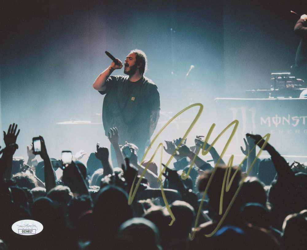 Post Malone Signed 8x10 Photo (JSA COA) | Pristine Auction