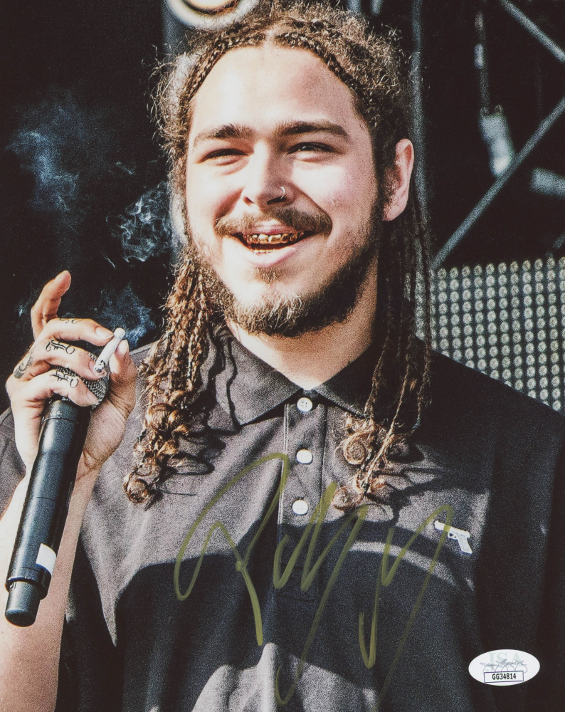 Post Malone Signed 8x10 Photo (JSA COA) | Pristine Auction