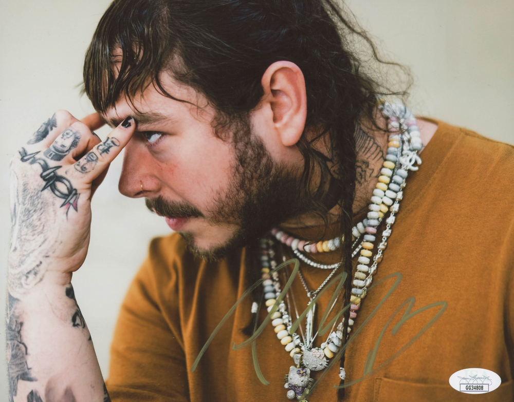 Post Malone Signed 8x10 Photo (JSA COA) | Pristine Auction