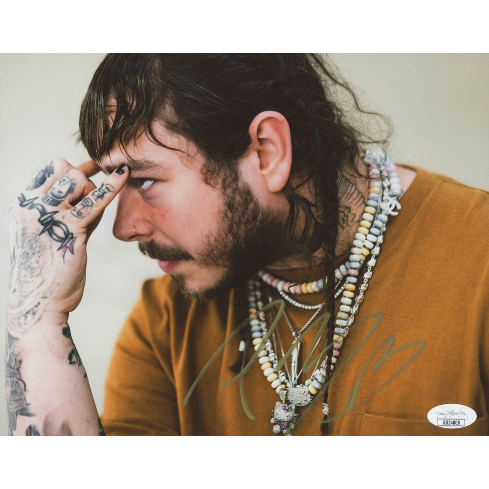 Post Malone Signed 8x10 Photo (JSA COA) | Pristine Auction