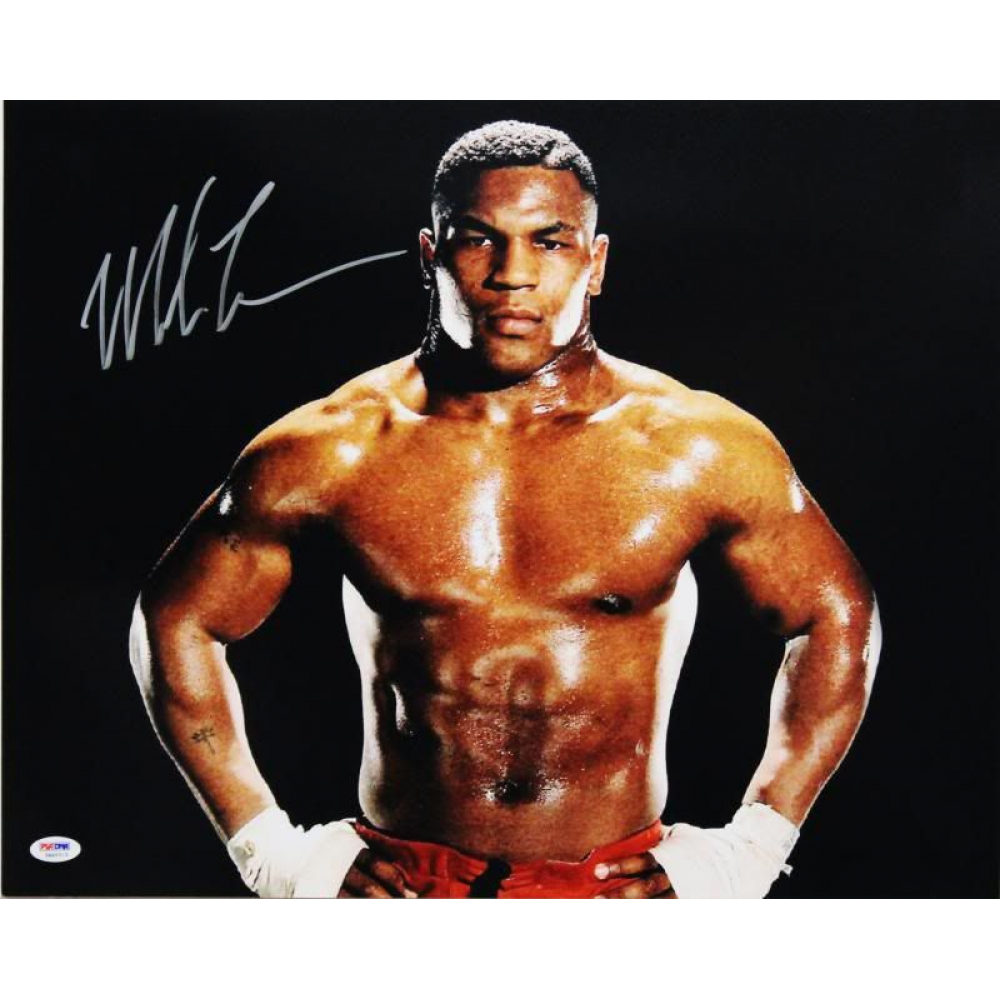Mike Tyson Signed 16x20 Photo (PSA COA) | Pristine Auction