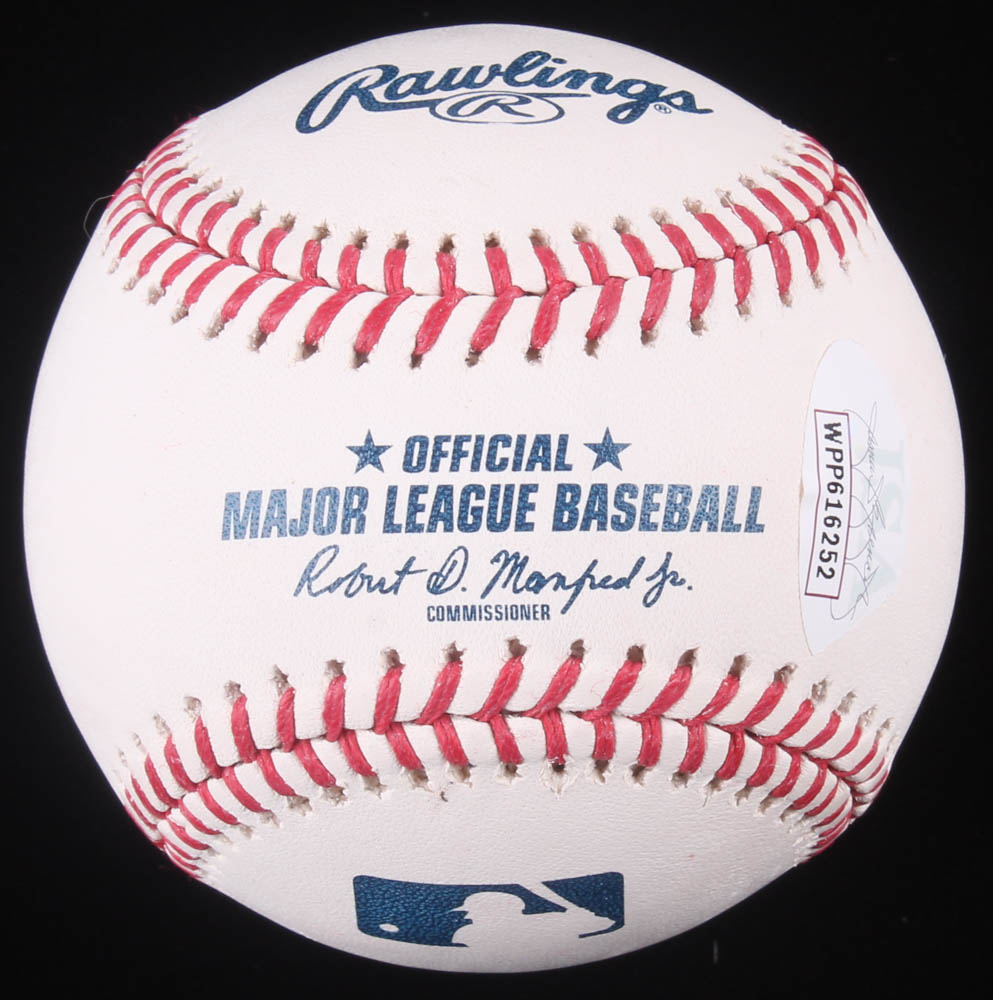 Trevor Hoffman Signed OML Baseball Inscribed "HOF 18" (JSA) | Pristine ...