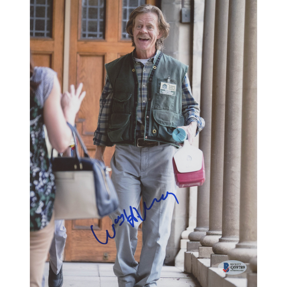 William H. Macy Signed "Shameless" 8x10 Photo (Beckett COA) | Pristine ...