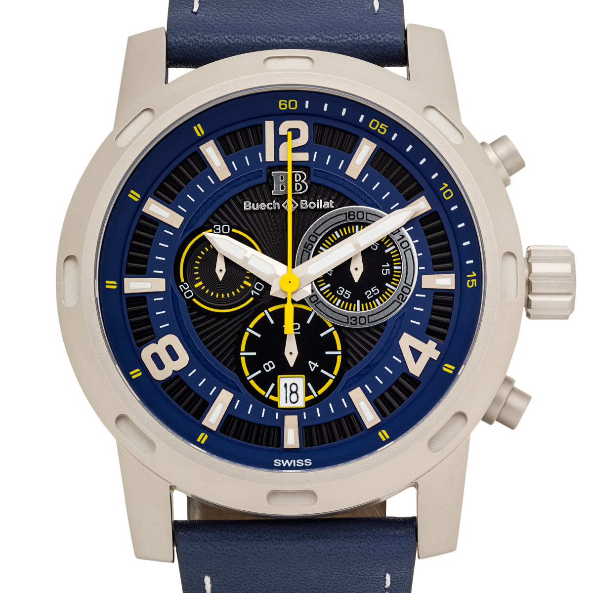 Buech & Boilat Baracchi Men's Chronograph Watch | Pristine Auction
