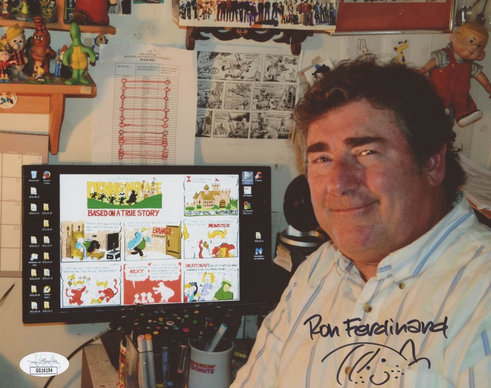 Ron Ferdinand Signed 8x10 Photo (JSA COA) | Pristine Auction