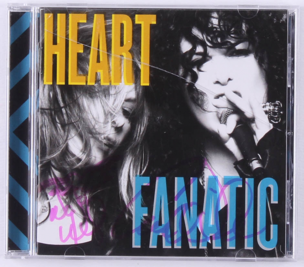 Ann Wilson & Nancy Wilson Signed Heart "Fanatic" CD Album (JSA Hologram ...