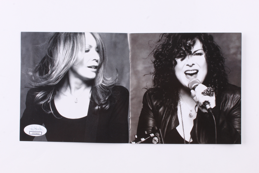 Ann Wilson & Nancy Wilson Signed Heart "Fanatic" CD Album (JSA Hologram ...