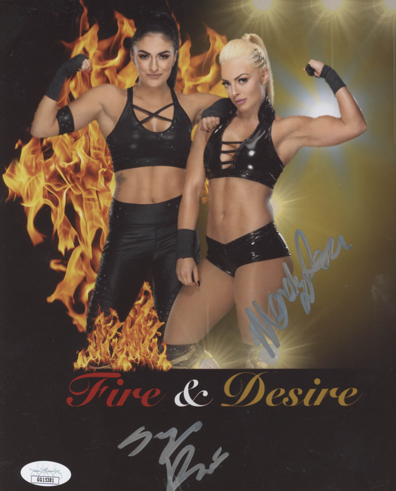 Mandy Rose & Sonya Deville Signed Absolution 8x10 Photo (JSA COA) | Pristine Auction