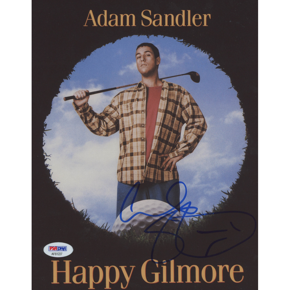 Adam Sandler Signed "Happy Gilmore" 8x10 Photo (PSA COA) | Pristine Auction
