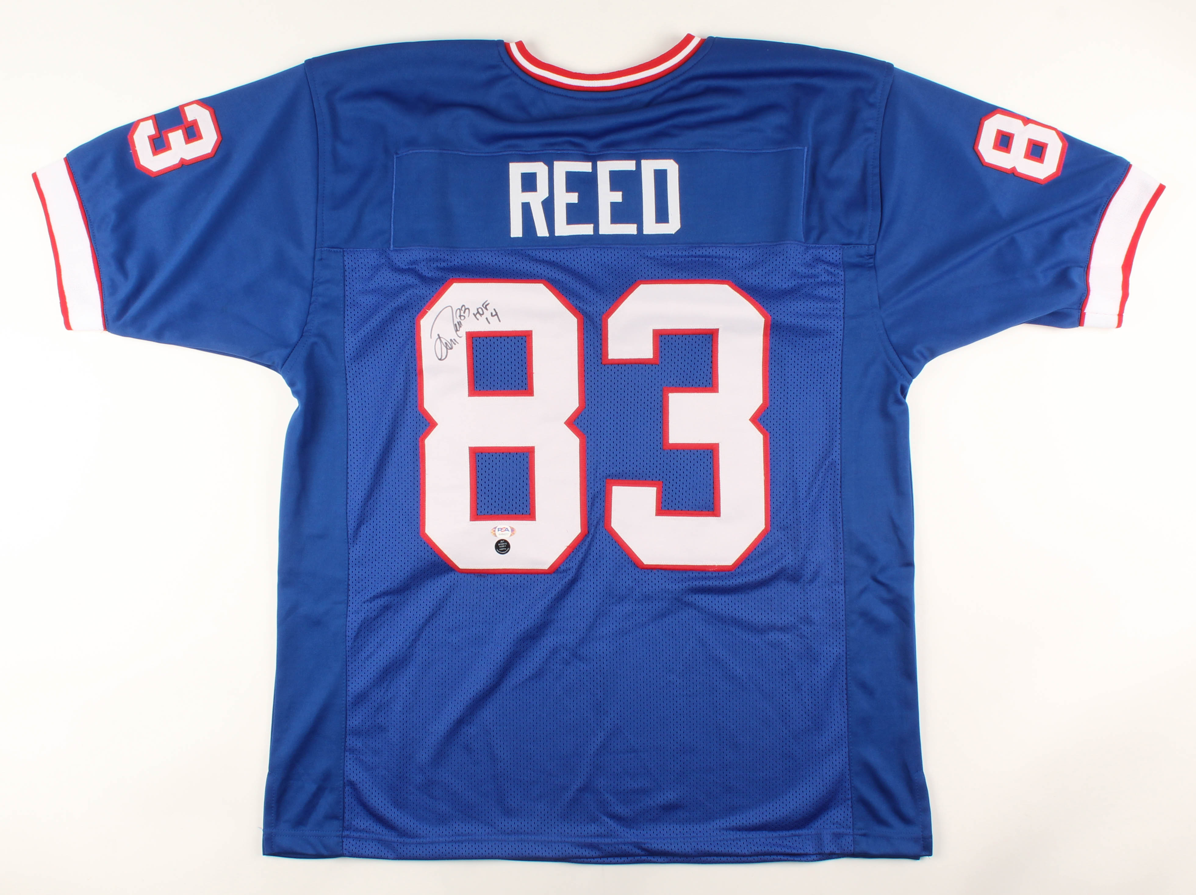 Andre Reed Signed Jersey Inscribed "HOF 14" (PSA COA) | Pristine Auction